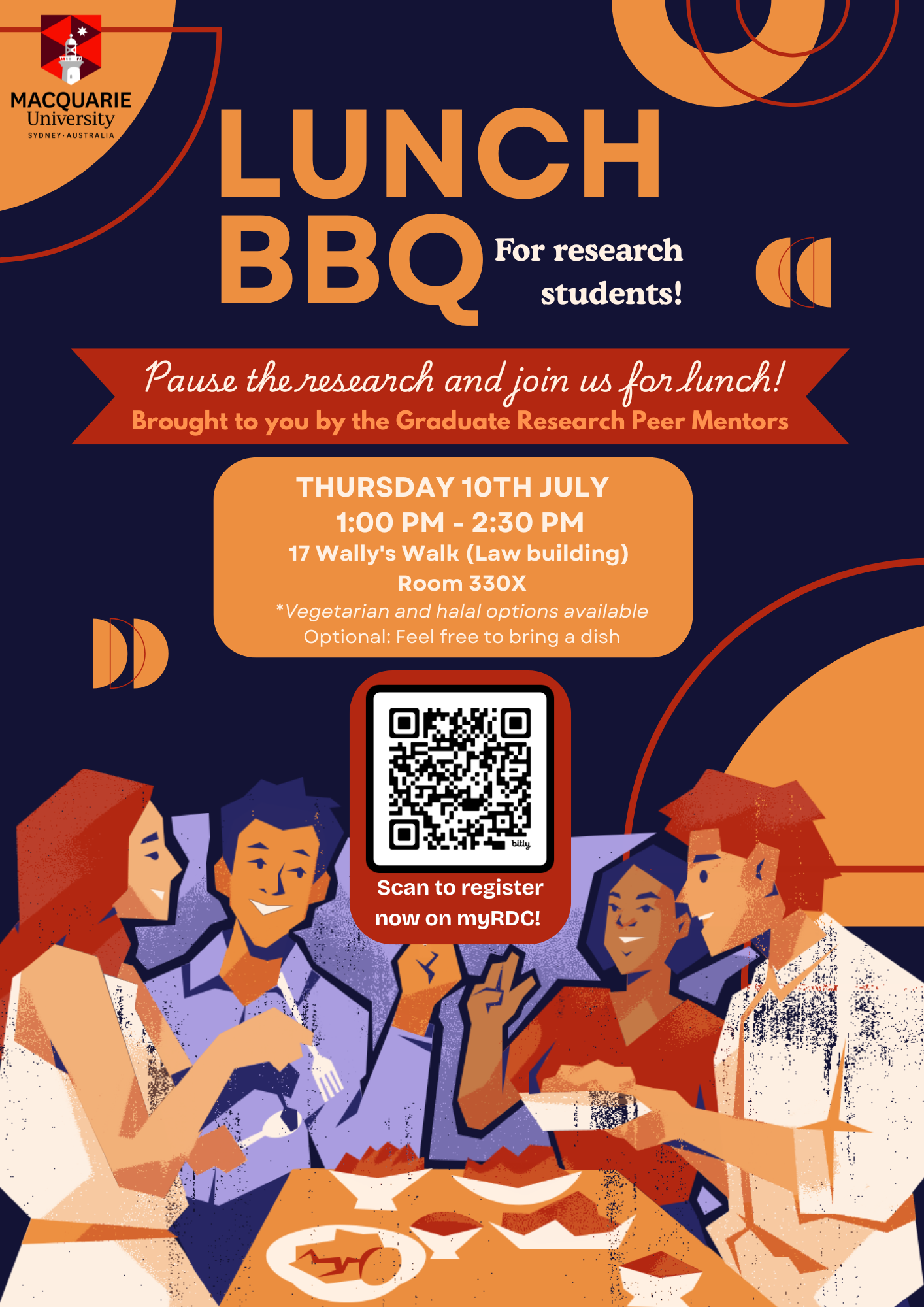 myRDC - Researcher Development Calendar - Macquarie University